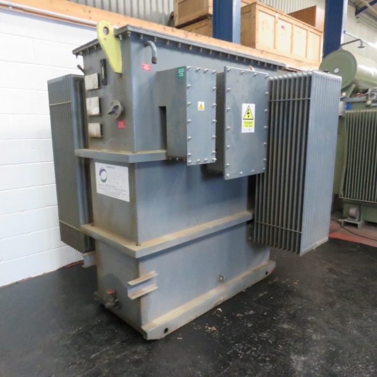 Merlin Gerin 2000kVA 11500 or 6900/415V Ynd11 Step Up Transformer (Hire ...