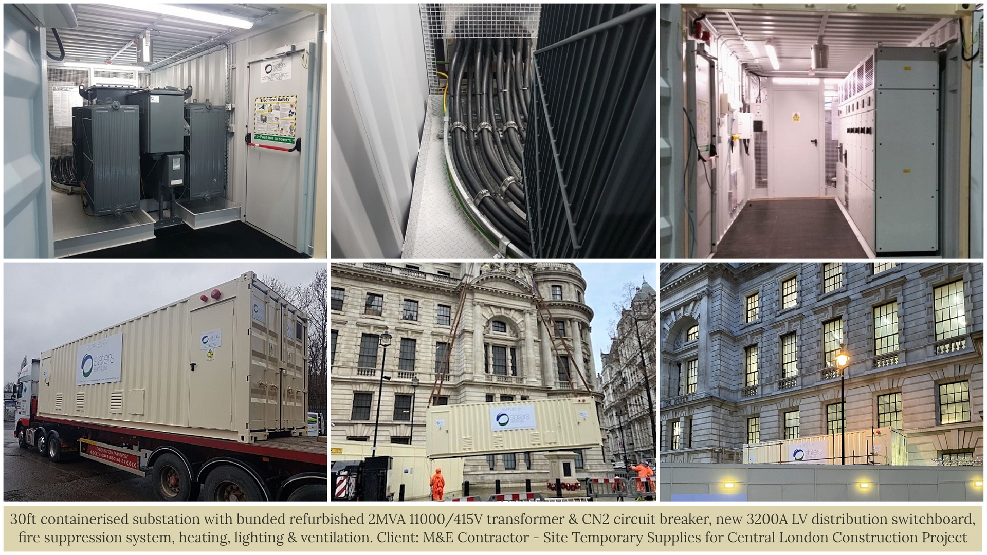 Containerised Substations | Slaters Electricals