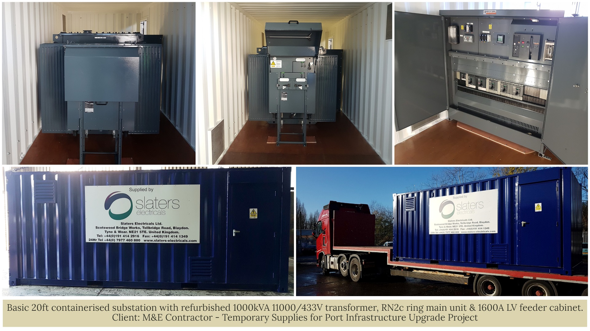 Containerised Substations | Slaters Electricals