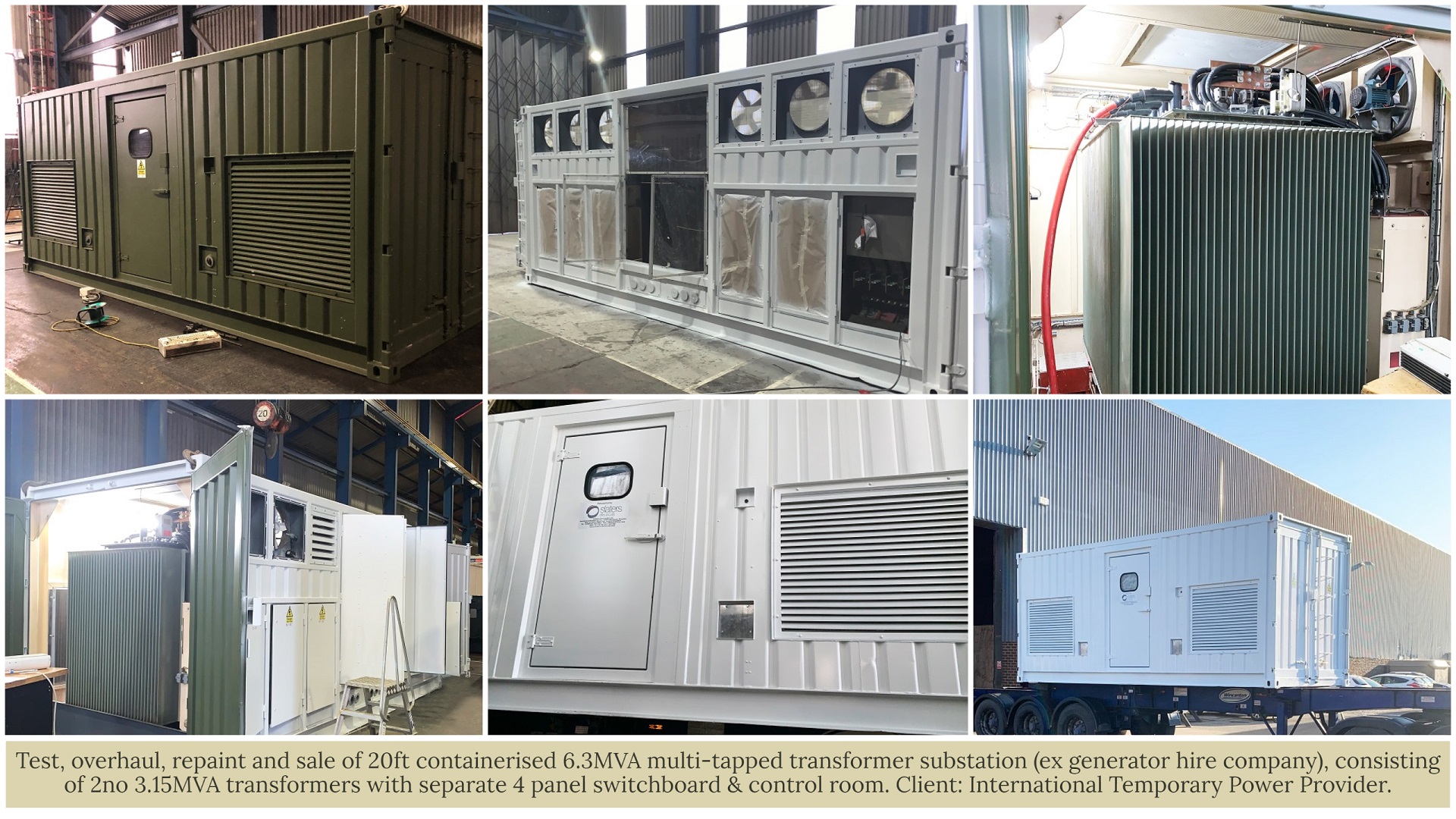 Containerised Substations | Slaters Electricals